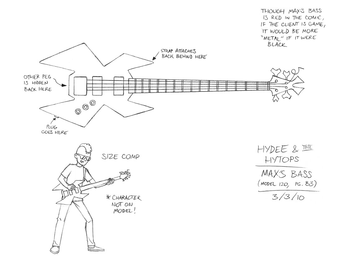Hydee: Max's Bass design