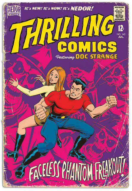 Thrilling Comics #142 (Doc Strange Pinup)